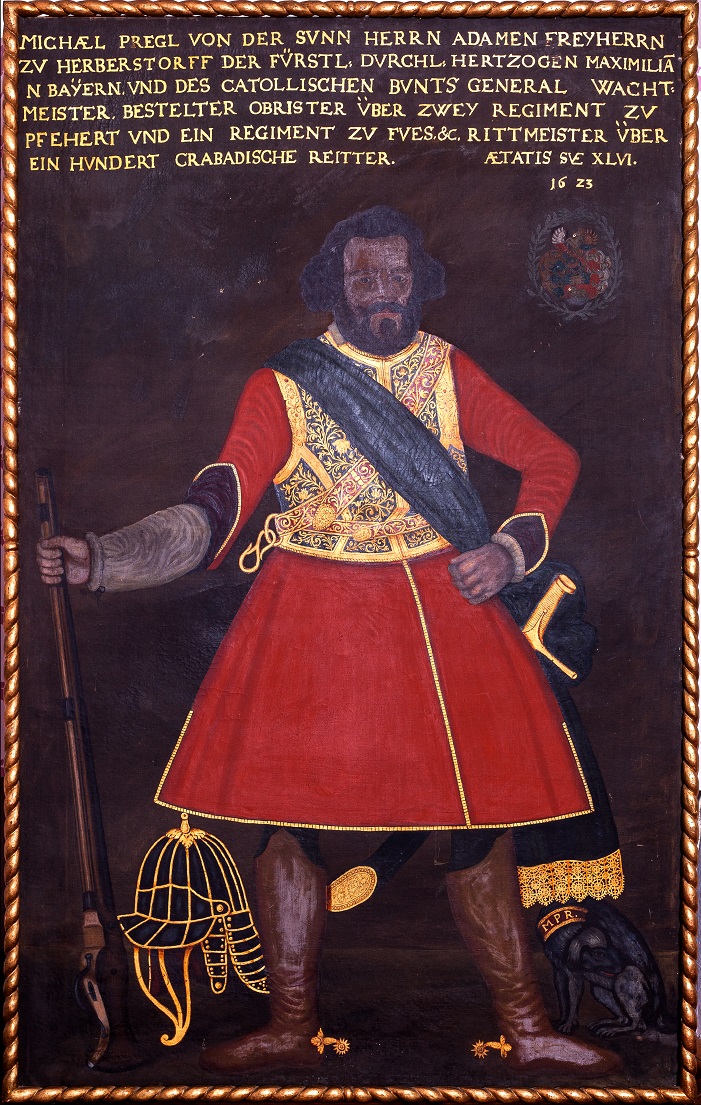 Unknown painter, Portrait of General Mihael Pregl, 1623 - MM:K
