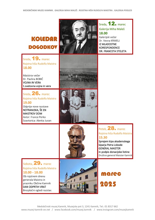 Event Calendar – March 2025 - MM:K